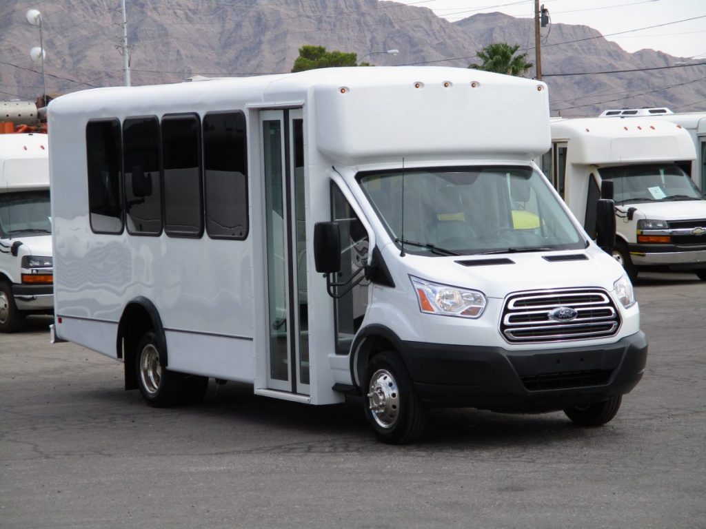 2018 World Trans Transit 230 Shuttle Bus S16085 - Las Vegas Bus Sales