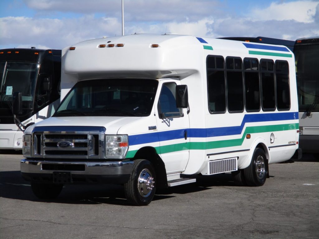 2011 ElDorado Aerotech Lift Equipped Shuttle Bus S12238 - Las Vegas Bus ...