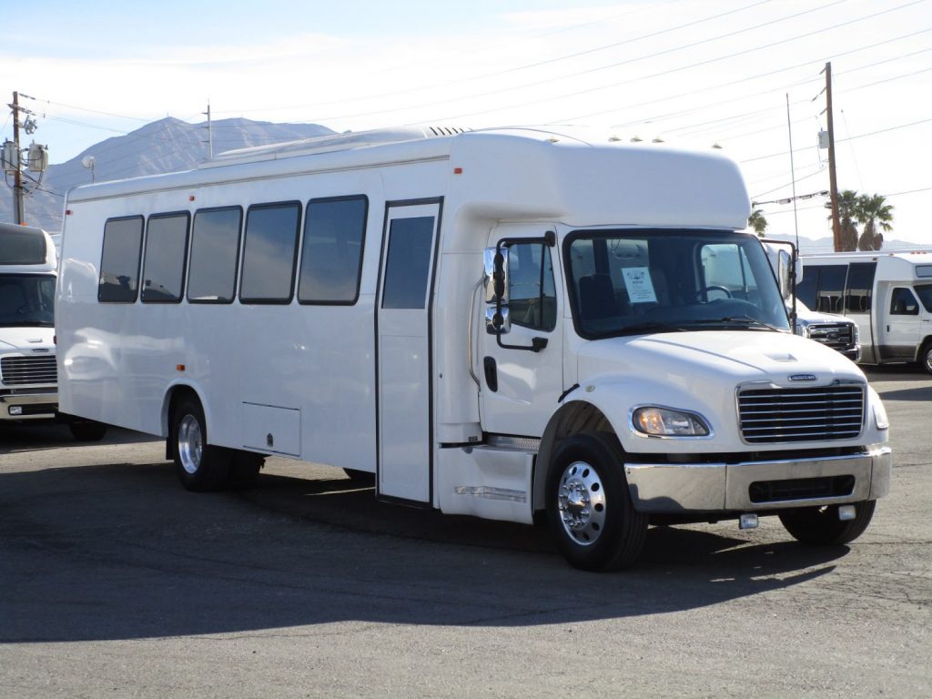 2014 Ameritrans 395 Shuttle Bus SP2167 - Las Vegas Bus Sales