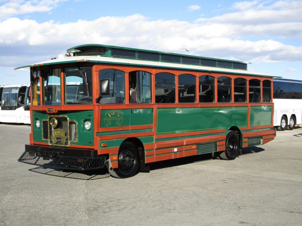 2005 Optima AH-28 Trolley Bus S16314 - Las Vegas Bus Sales