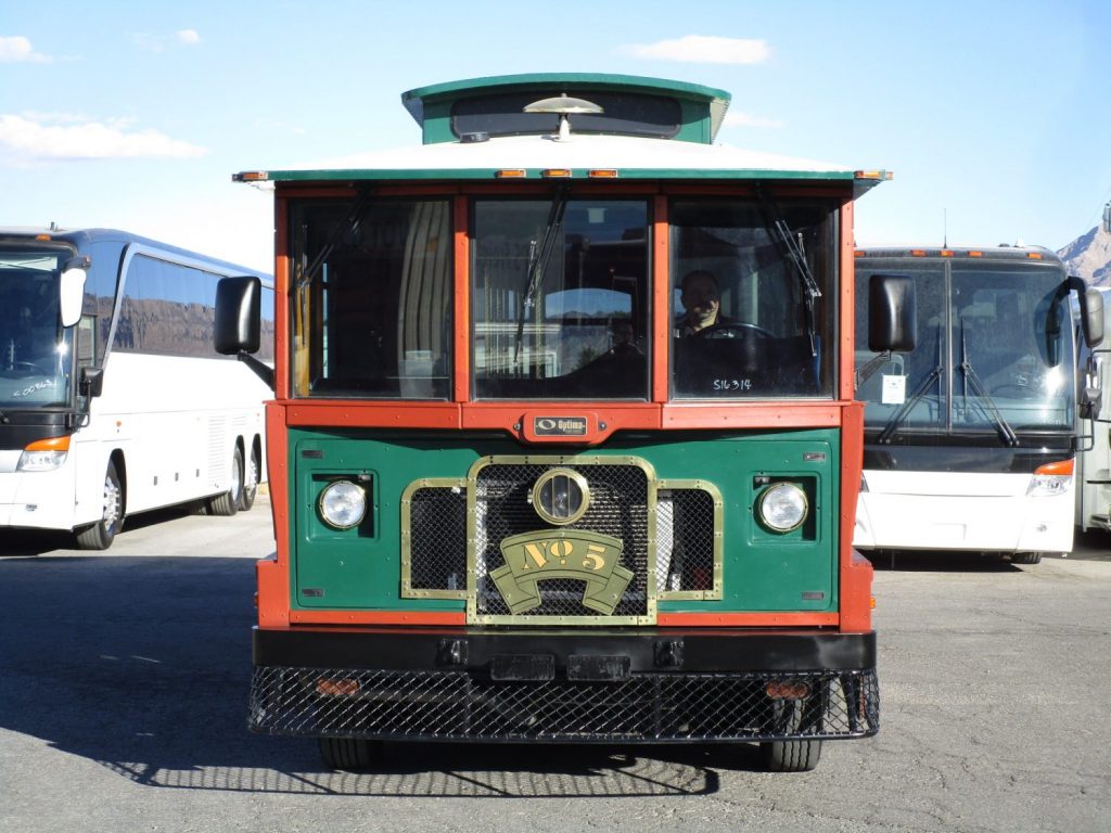 2005 Optima AH-28 Trolley Bus S16314 - Las Vegas Bus Sales