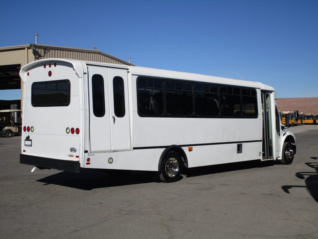 2013 Champion Defender Lift Equipped Shuttle Bus SX2556 - Las Vegas Bus ...