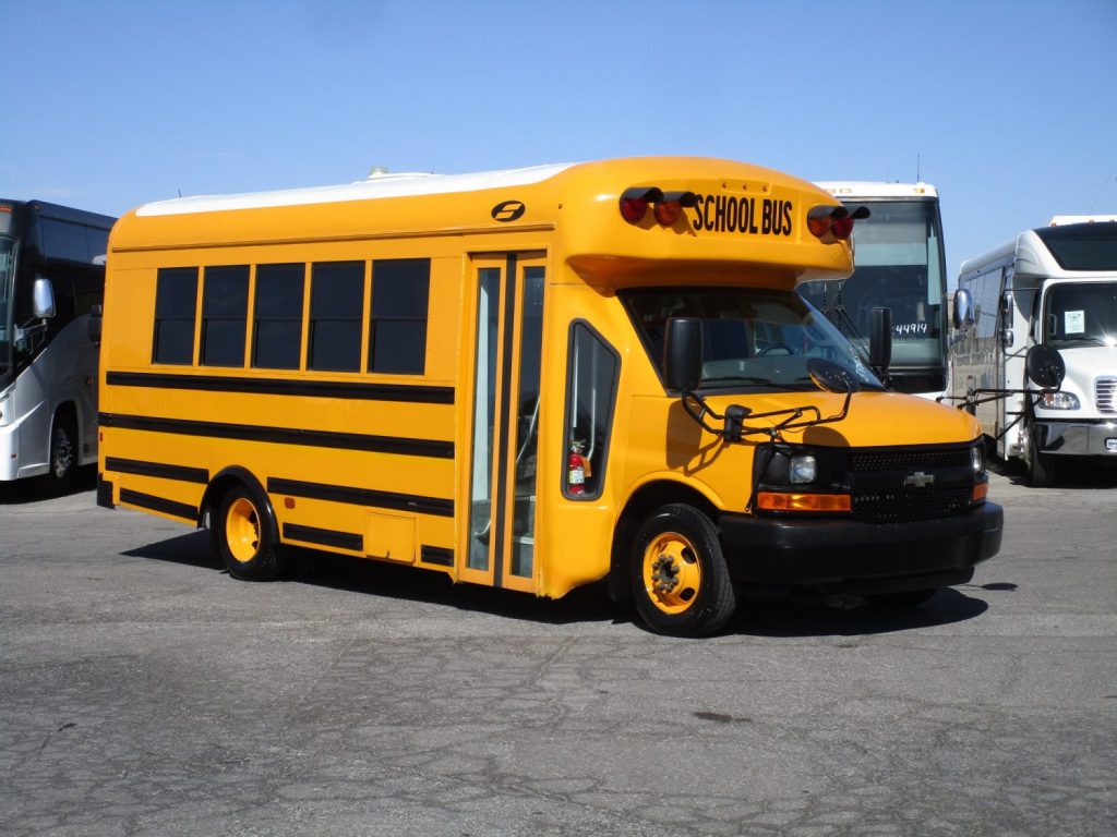 2016 Chevy Starcraft Quest School Bus B88657 - Las Vegas Bus Sales
