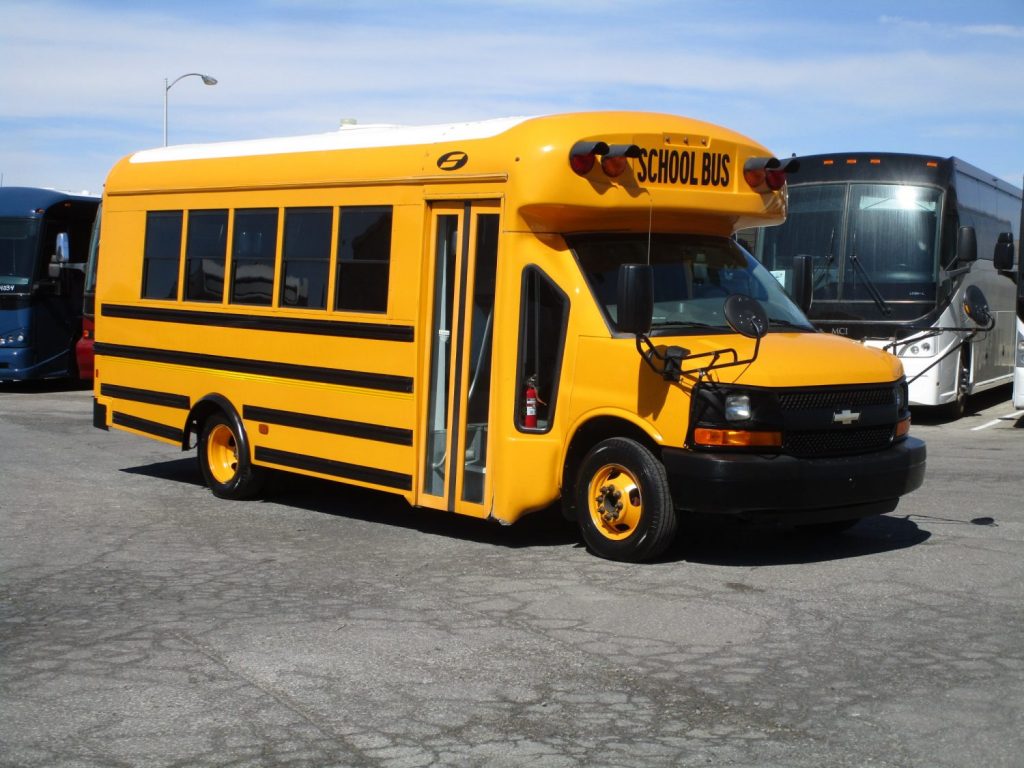 2015 Chevy Starcraft Quest School Bus B47689 - Las Vegas Bus Sales
