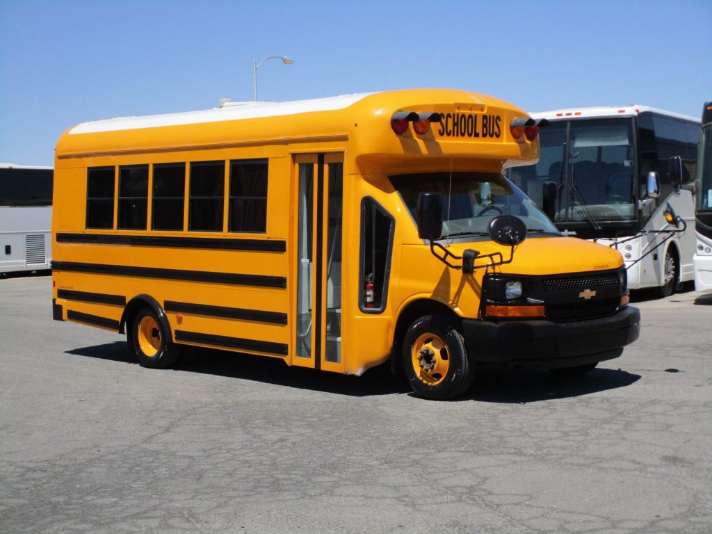 2015 Chevy Starcraft Quest School Bus B46202 - Las Vegas Bus Sales