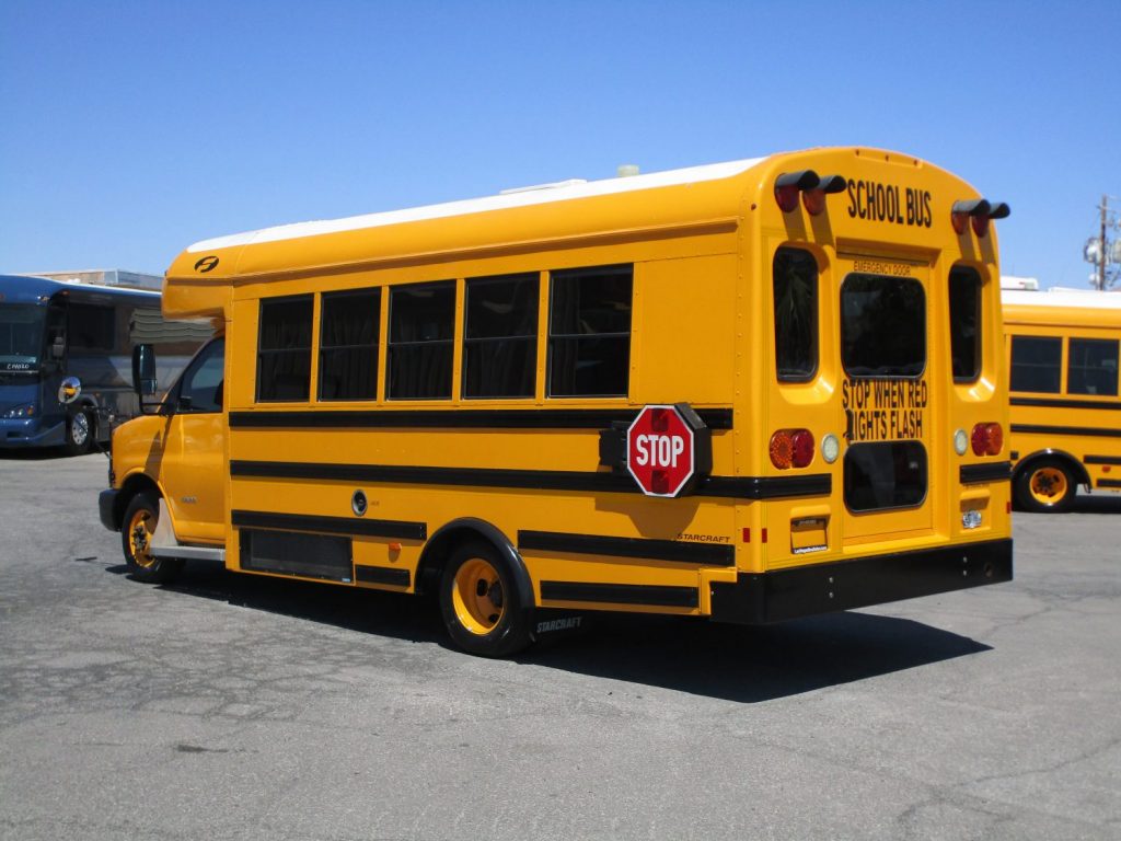 2015 Chevy Starcraft Quest School Bus B46202 - Las Vegas Bus Sales