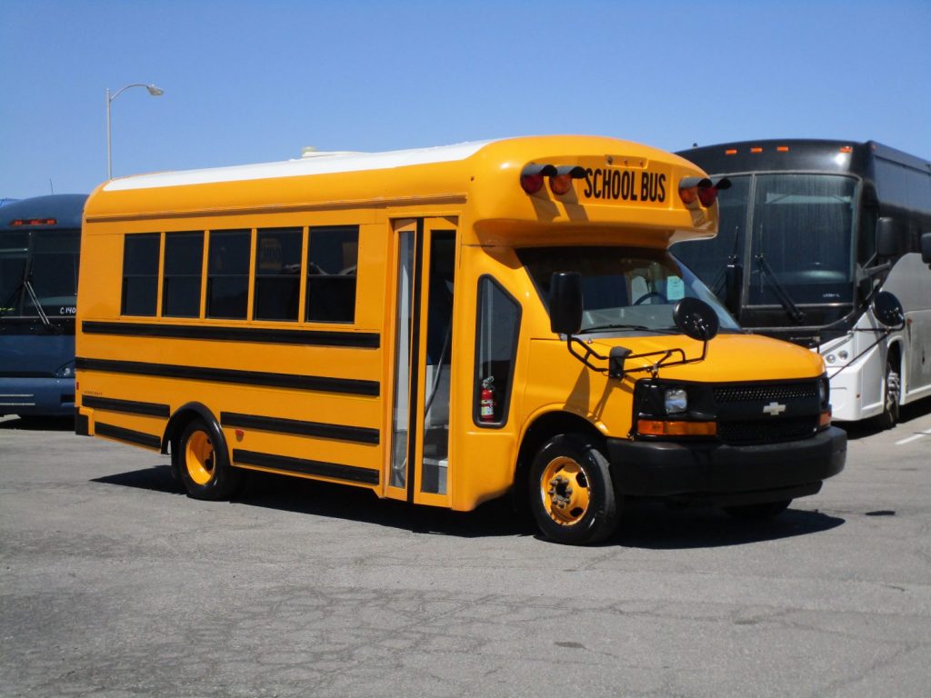 2015 Chevy Starcraft Quest School Bus B46778 - Las Vegas Bus Sales