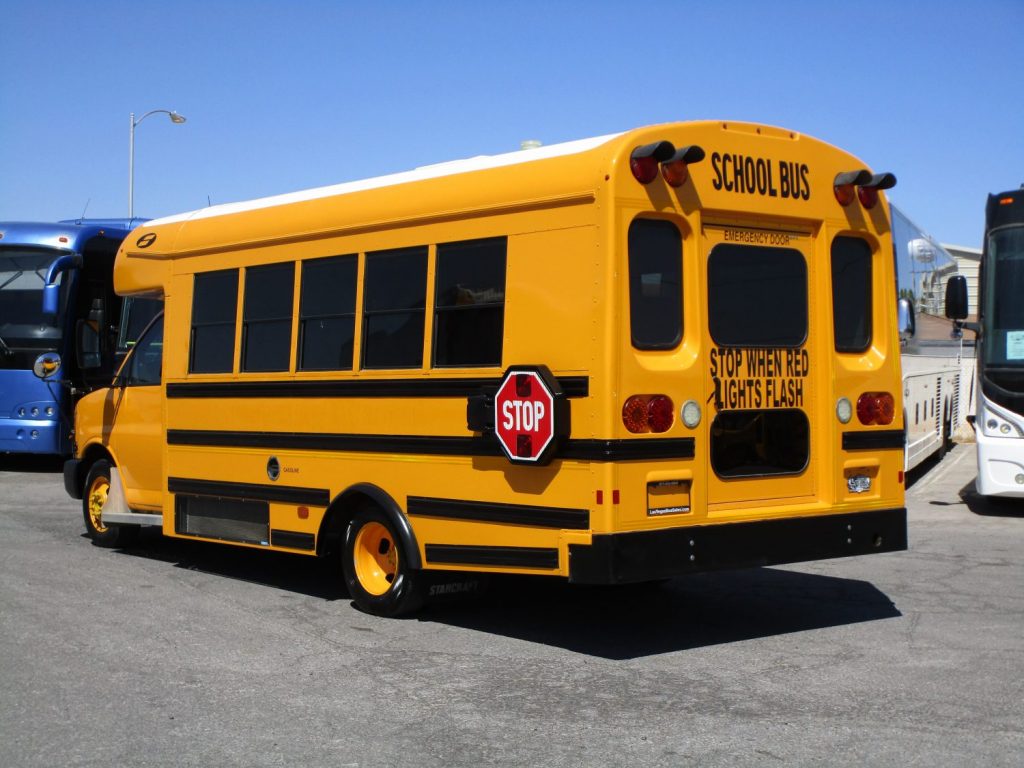 2015 Chevy Starcraft Quest School Bus B44560 - Las Vegas Bus Sales