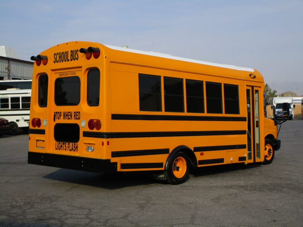 2016 Chevy Starcraft Quest School Bus B86133 - Las Vegas Bus Sales