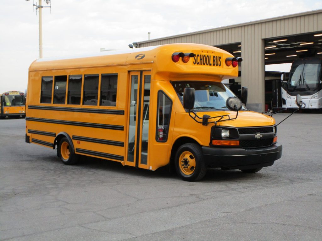 2015 Chevy Starcraft Quest School Bus B46298 - Las Vegas Bus Sales