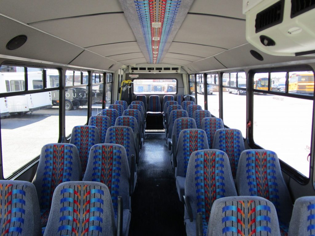 2013 Champion Defender Lift Equipped Shuttle Bus SY5721 - Las Vegas Bus ...