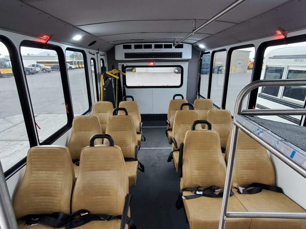 2019 World Trans Lift Equipped Shuttle Bus S46709 - Las Vegas Bus Sales