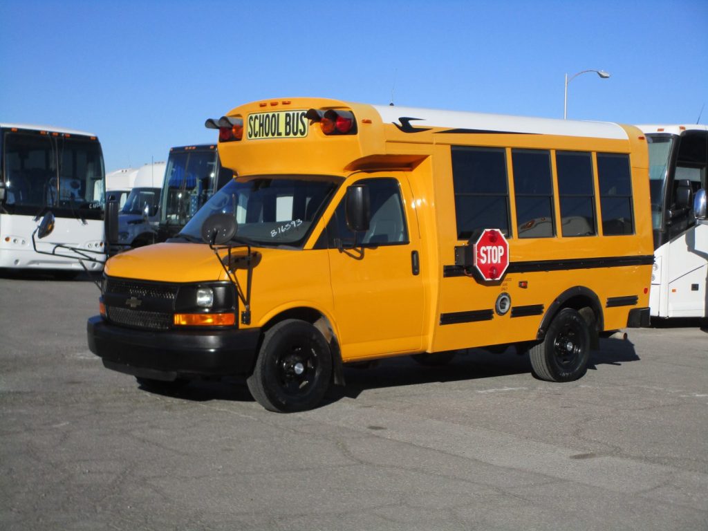 2015 Blue Bird Micro Bird School Bus B16593 - Las Vegas Bus Sales