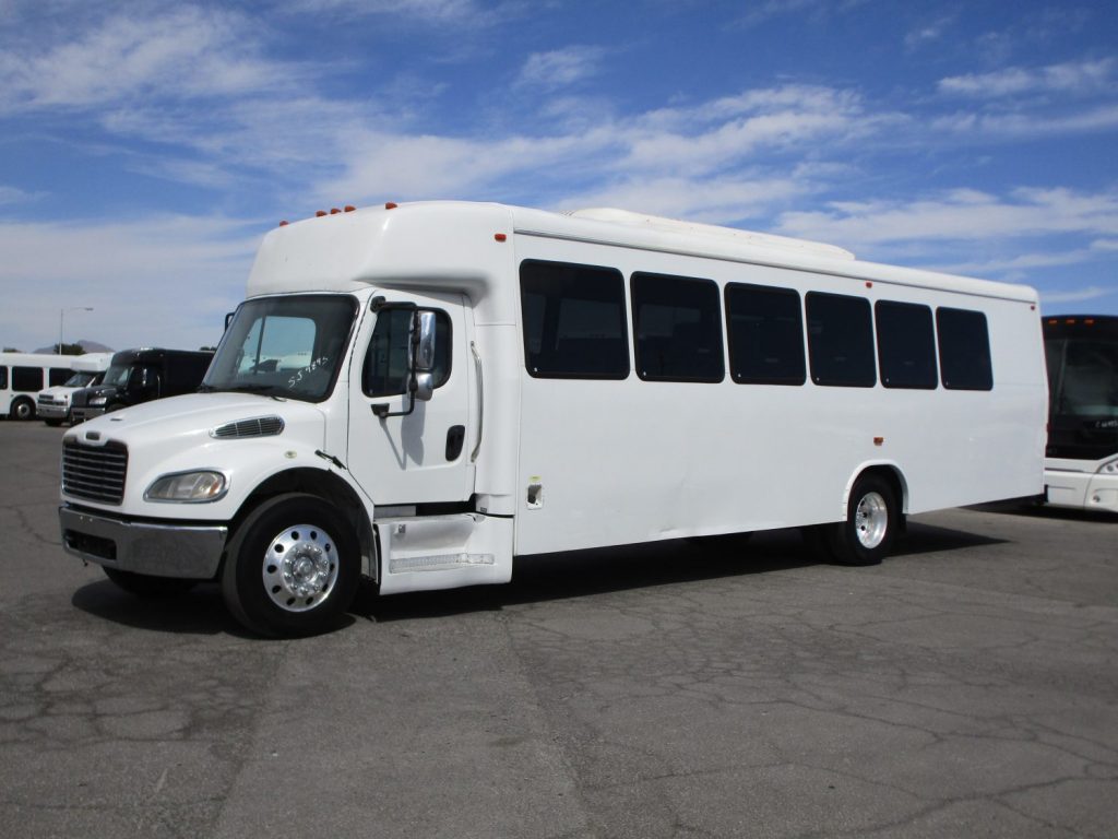 2014 Ameritrans 395 Shuttle Bus SJ9893 - Las Vegas Bus Sales