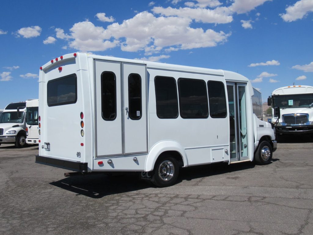2012 Elkhart Lift Equipped Shuttle Bus S18940 - Las Vegas Bus Sales