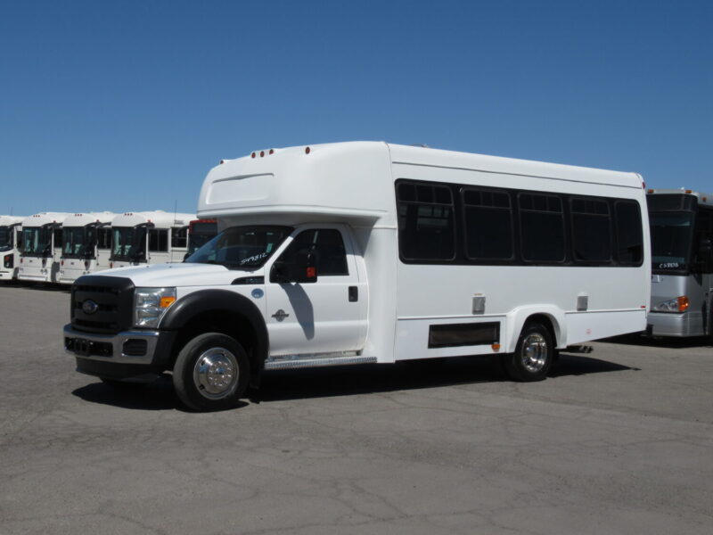 2014 Supreme Lift Equipped Shuttle Bus - S49812 - Las Vegas Bus Sales