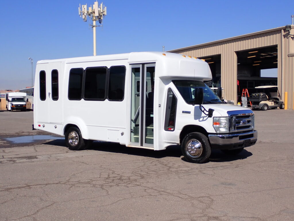 2012 Elkhart Lift Equipped Shuttle Bus S24507 - Las Vegas Bus Sales