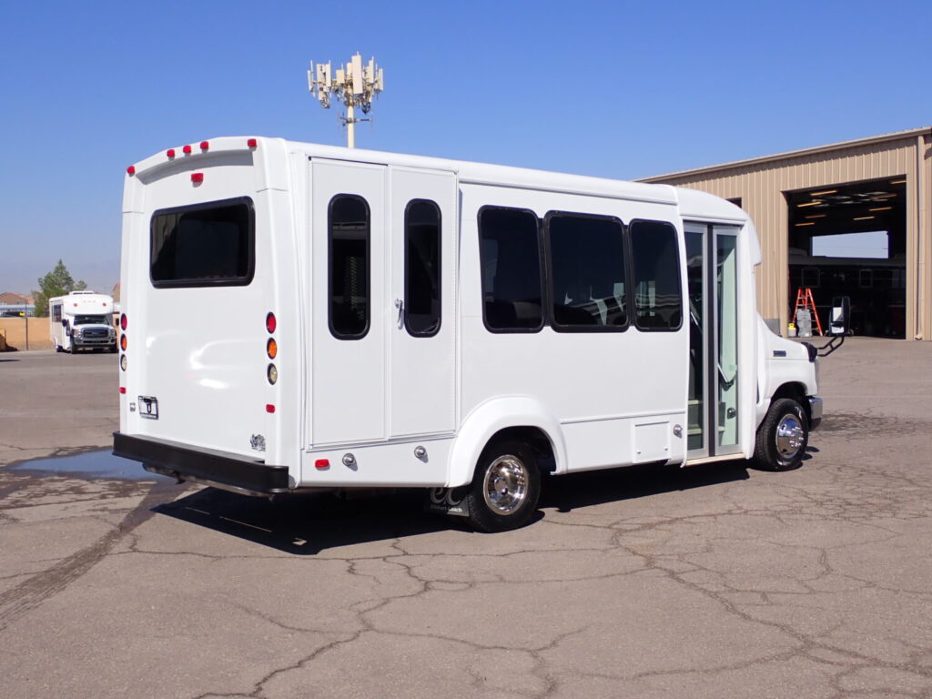 2012 Elkhart Lift Equipped Shuttle Bus S24507 - Las Vegas Bus Sales