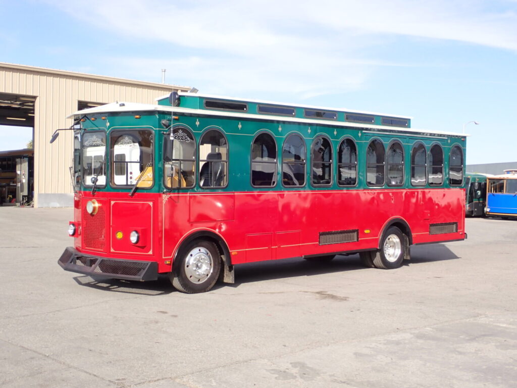 2012 Hometown Villager ADA Trolley Bus S05075 - Las Vegas Bus Sales
