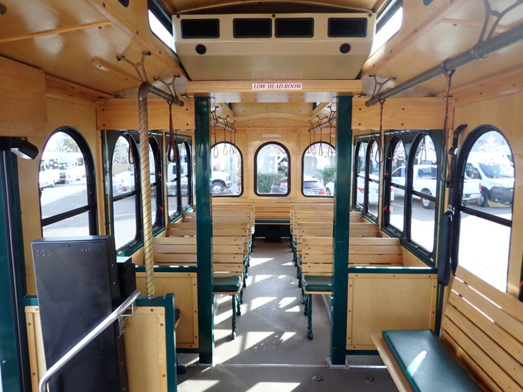 2012 Hometown Villager ADA Trolley Bus S05075 - Las Vegas Bus Sales