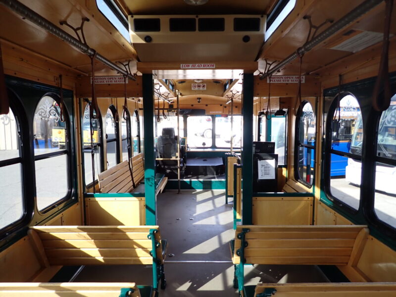 2012 Hometown Villager ADA Trolley Bus S05075 - Las Vegas Bus Sales