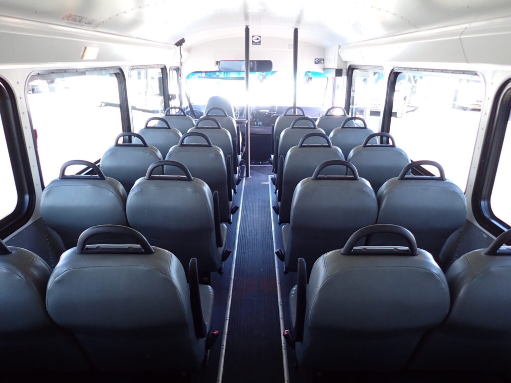 2019 Blue Bus Sold in Sacramento, CA | Las Vegas Bus Sales