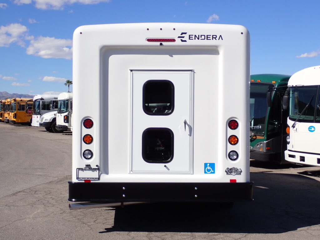 NEW 2026 Endera Lift Equipped Shuttle Bus S01206 - Las Vegas Bus Sales