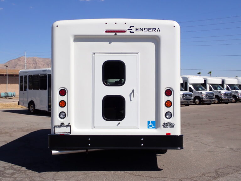 NEW 2026 Endera Lift Equipped Shuttle Bus S01125 - Las Vegas Bus Sales