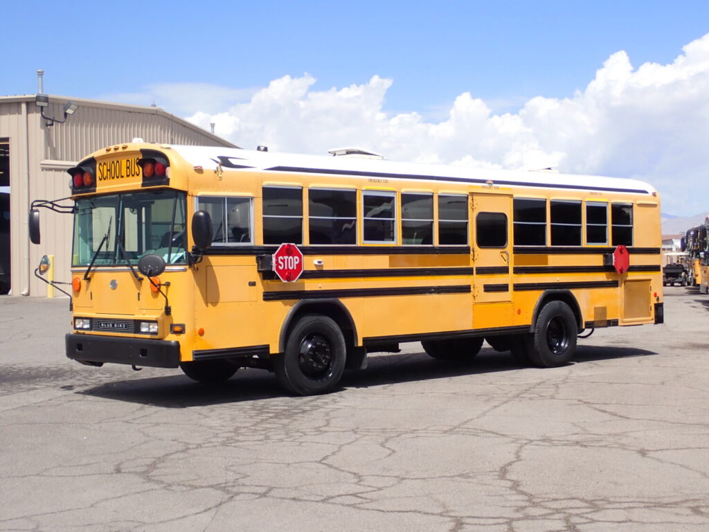 2007 Blue Bird Lift Equipped School Bus B45811 - Las Vegas Bus Sales