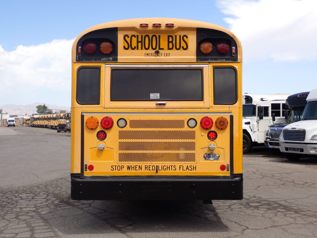 2007 Blue Bird Lift Equipped School Bus B45811 - Las Vegas Bus Sales