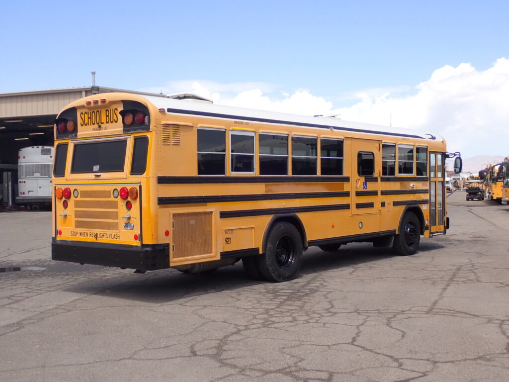 2007 Blue Bird Lift Equipped School Bus B45811 - Las Vegas Bus Sales