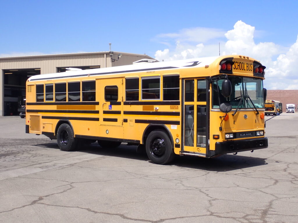 2007 Blue Bird Lift Equipped School Bus B45811 - Las Vegas Bus Sales